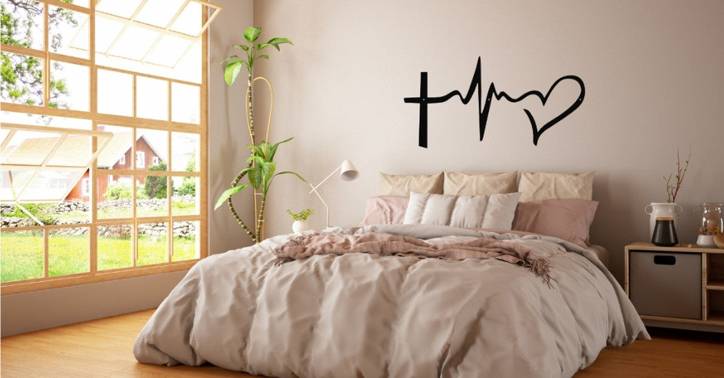 Faith Hope Love Steel Art – Christian Wall Decor That Inspires – Art on ...