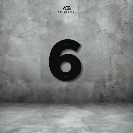 Custom House Numbers | Art on Steel