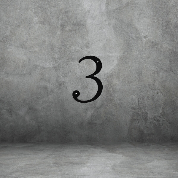 Custom Metal House Numbers | Durable Steel Numbers SA – Art on Steel